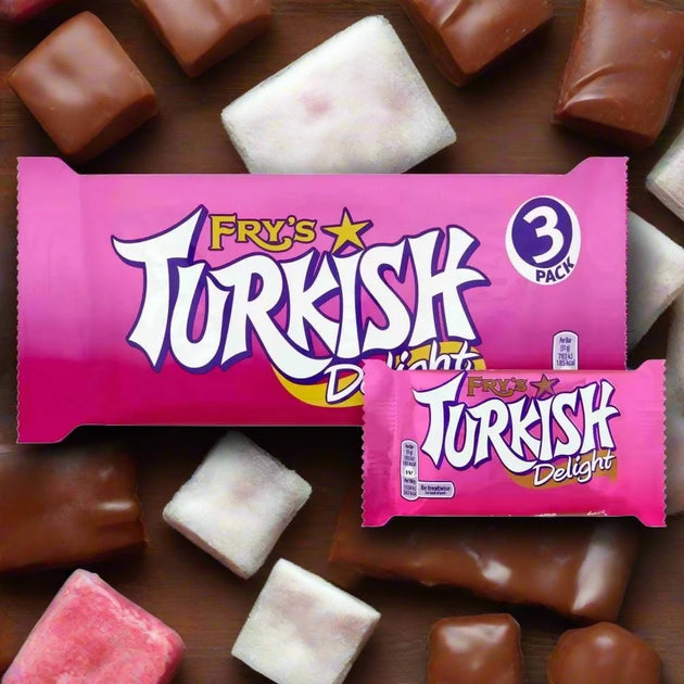Buy Fry's Turkish Delight 3 Pack 3 x 51g at SnacksOnline.co.uk | Snacks ...