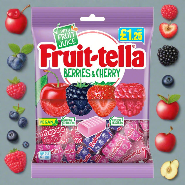 Buy Fruittella Berries & Cherry 135g at SnacksOnline.co.uk | Snacks Online