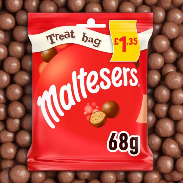 Buy Maltesers Treat Bag £1.35 PMP 68g at SnacksOnline.co.uk | Snacks Online