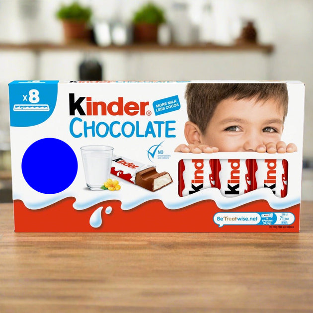 Buy Kinder Chocolate Small Bars Multipack 8 x 12.5g (100g) £1.25 at ...