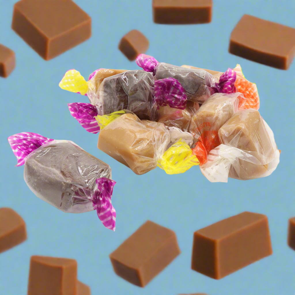 Buy Bristows Assorted Fudge Bag 100g at SnacksOnline.co.uk