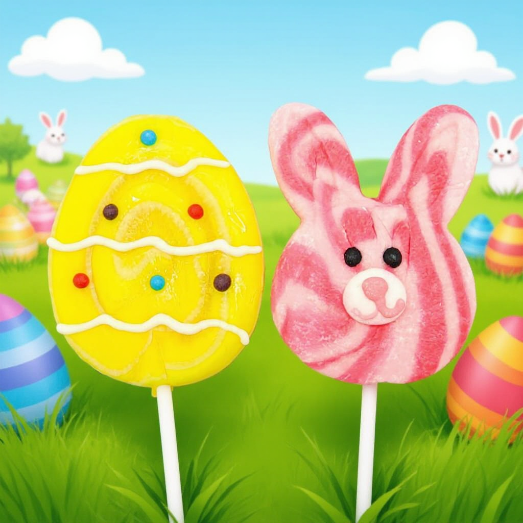 Buy Candy Realms Easter Candy Pops 50g at SnacksOnline.co.uk