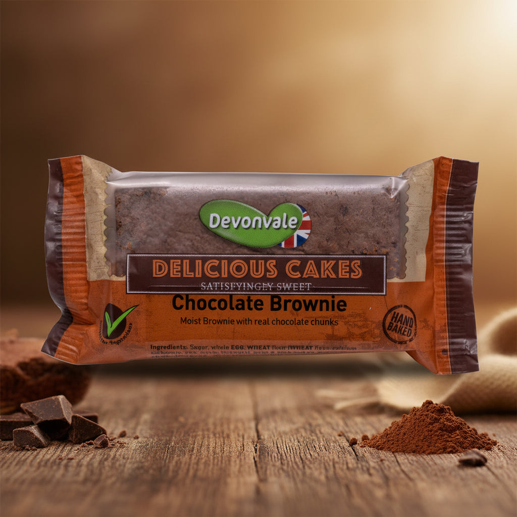 Buy Devonvale Chocolate Brownie 60g at SnacksOnline.co.uk