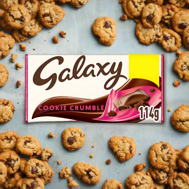 Buy Galaxy Cookie Crumble & Milk Chocolate Block Bar £1.50 at ...
