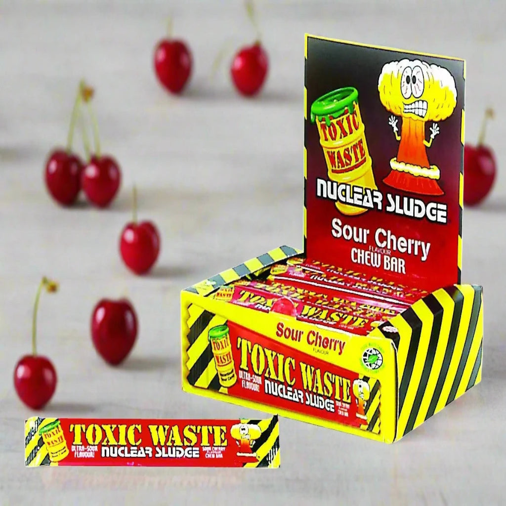 Buy Toxic Waste Cherry Chew Bar 20g at SnacksOnline.co.uk