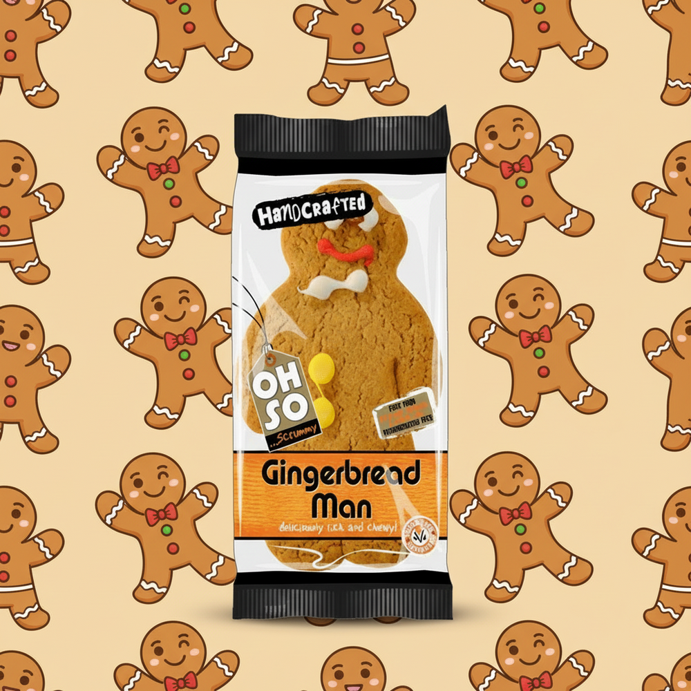 Buy OH SO Scrummy Gingerbread Man 60g at SnacksOnline.co.uk