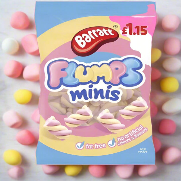 Buy Barratt Flumps Bag 120g at SnacksOnline.co.uk | Snacks Online