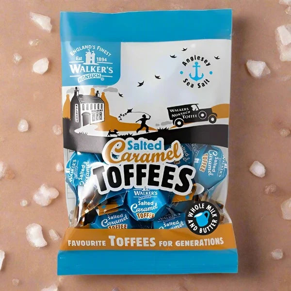 Buy Walker's Nonsuch Salted Caramel Toffees 102g at SnacksOnline.co.uk ...
