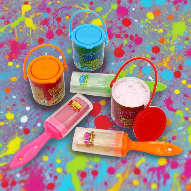 Buy Crazy Candy Factory Paint Splash Lollipops & Sherbet Dip 39g at ...