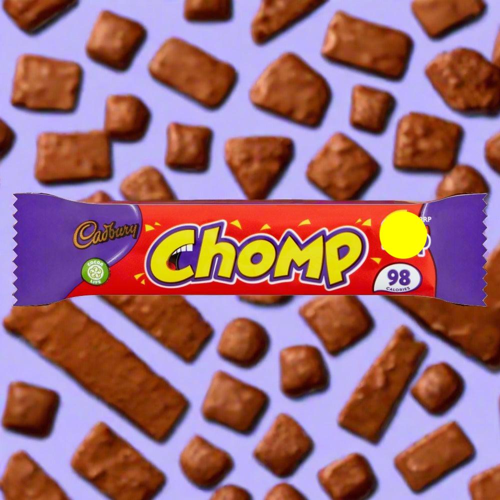 Buy Cadbury Chomp Chocolate Bar 21g at SnacksOnline.co.uk
