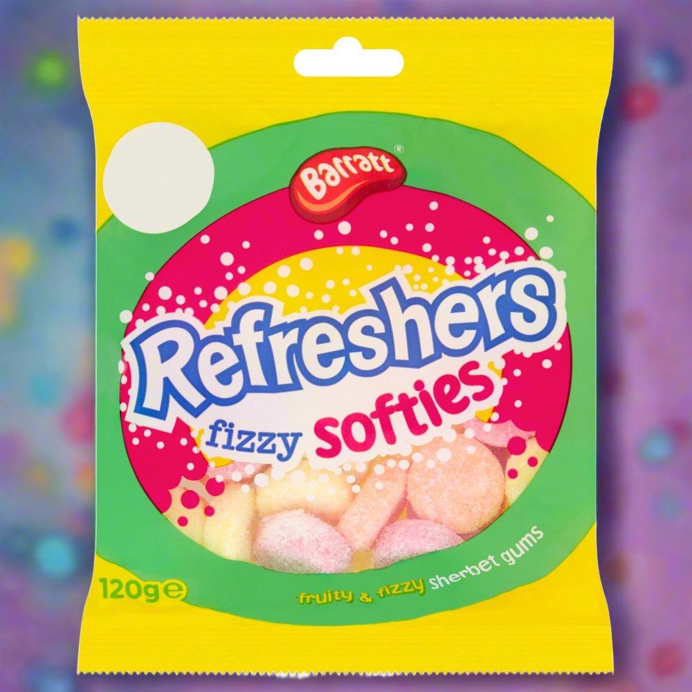 Buy Barratt Refreshers Softies 120g at SnacksOnline.co.uk