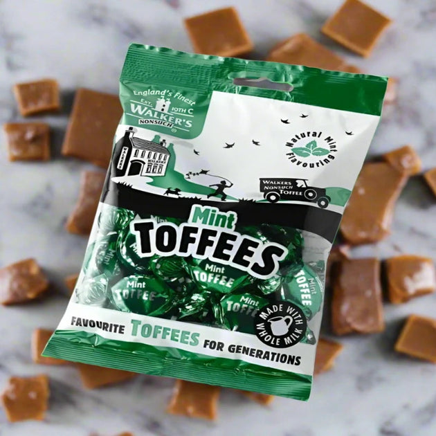 Buy Walker's Nonsuch Mint Toffee Bags 150g at SnacksOnline.co.uk ...