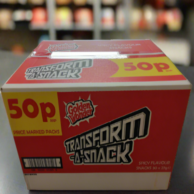 Buy Golden Wonder Transform A Snack Spicy 27g 30 Pack at SnacksOnline ...