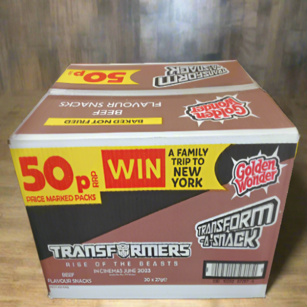Buy Golden Wonder Transform A Snack Beef 27g 30 Pack at SnacksOnline.co ...