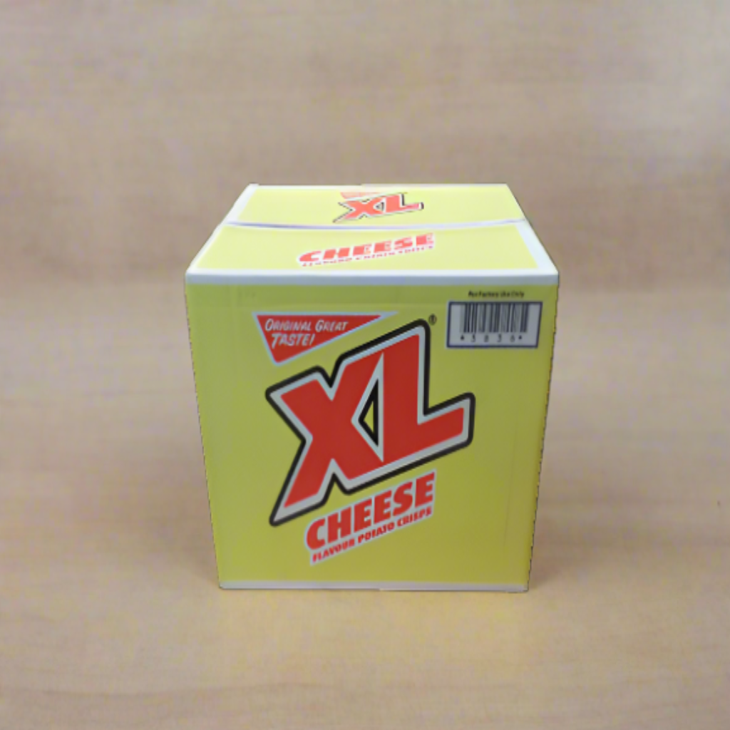 Buy XL Cheese Flavour Potato Crisps 32.5g 48 Pack at SnacksOnline.co.uk